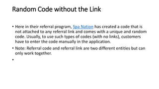 What is meant by Referral Code? | PPT