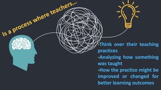 What is reflective teaching? | PPT