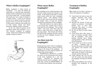 What is reflux esophagitis | PDF