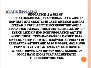 What is reggaeton | PPTX