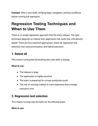 What is Regression Testing_ Types, Techniques & Examples (2026) | PDF