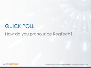 What is RegTech? | PDF