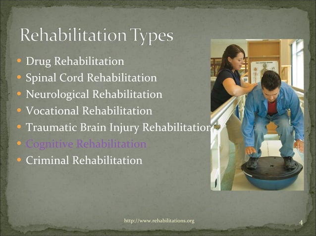 What is rehabilitation
