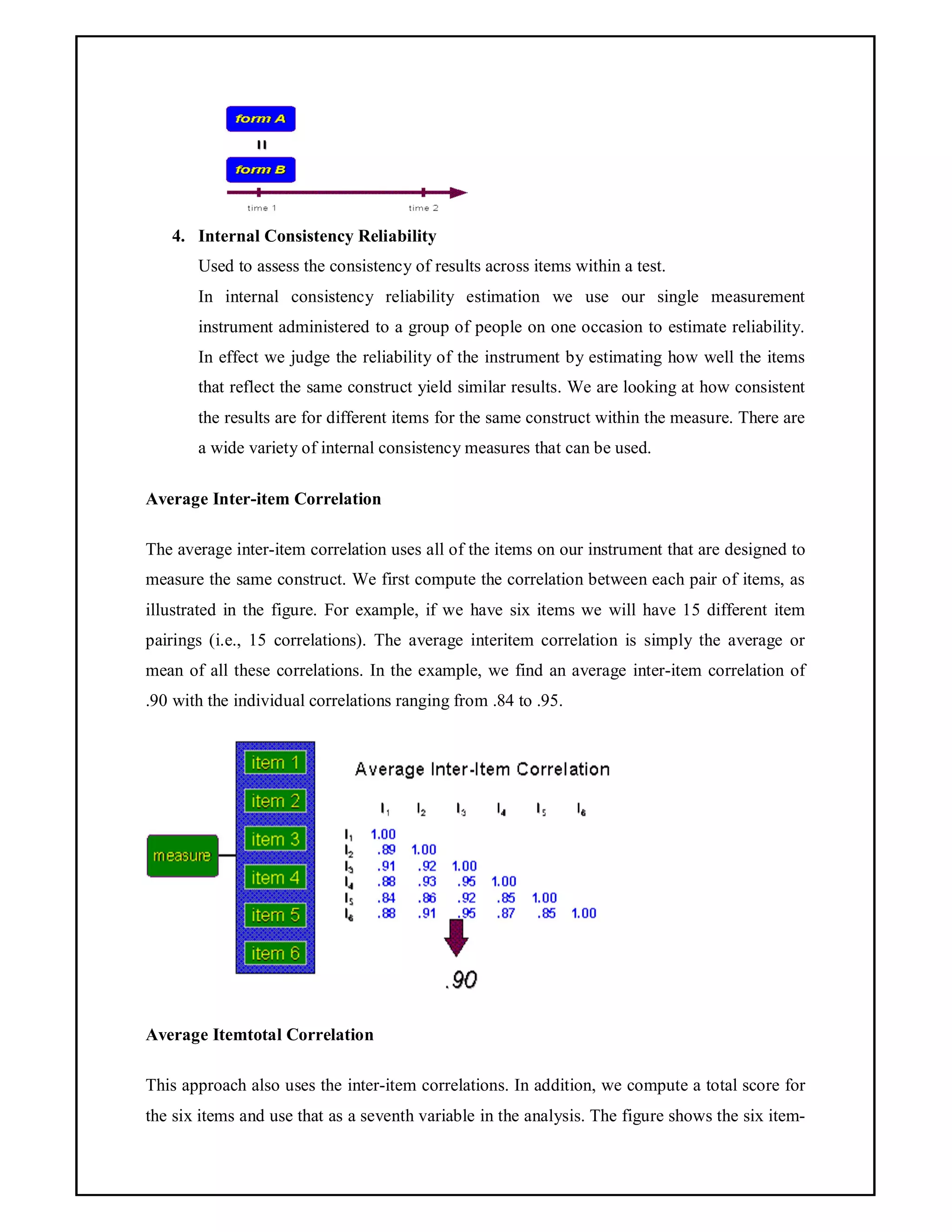What is Reliability and its Types? | PDF