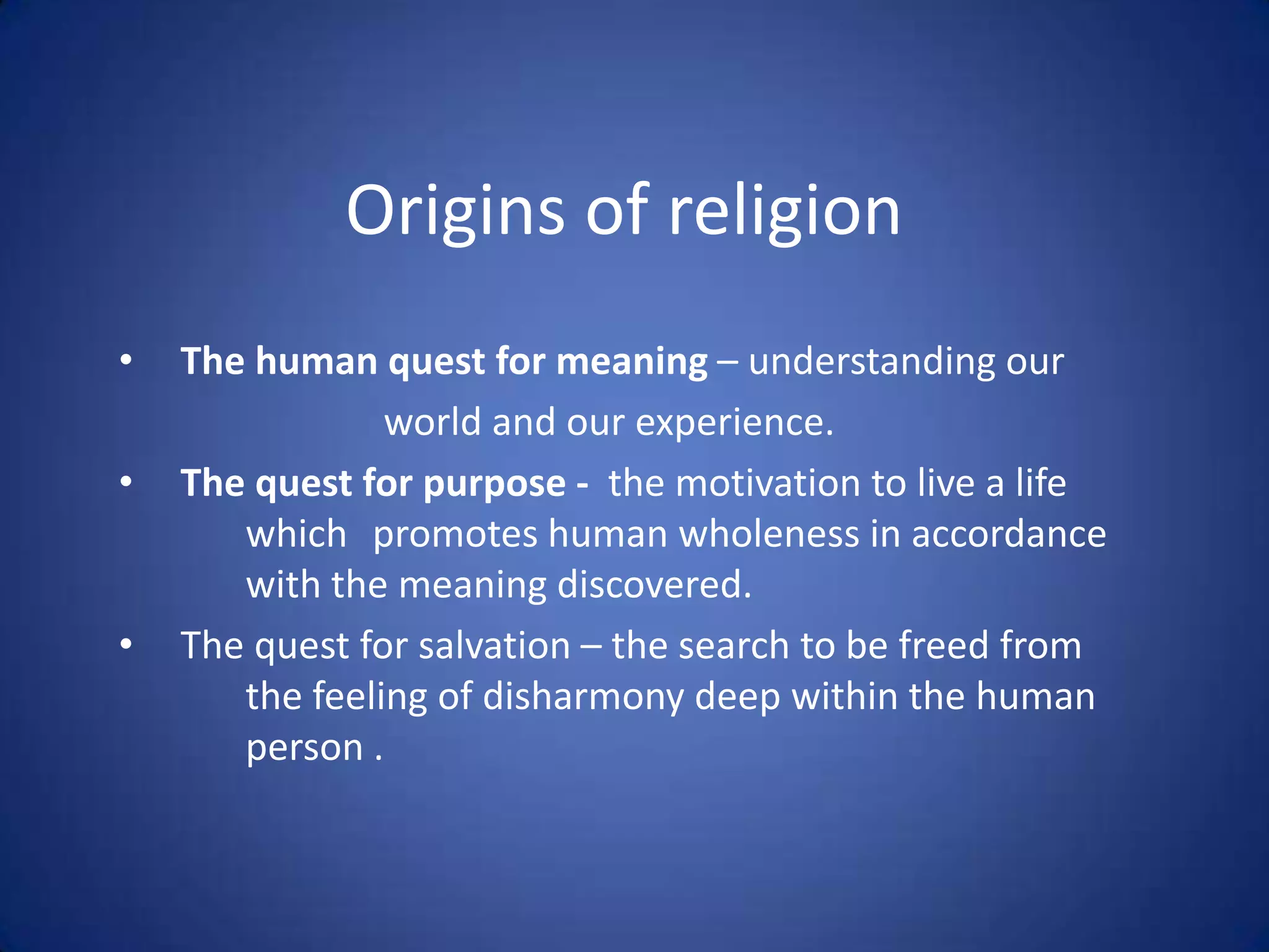 What is religion | PPTX