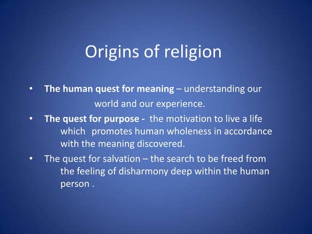 What is religion | PPTX