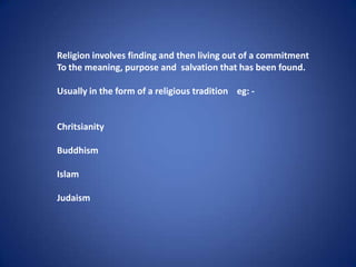 What is religion | PPTX