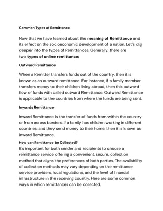 What is Remittance Transfer and How Does it Work to Empower Global ...