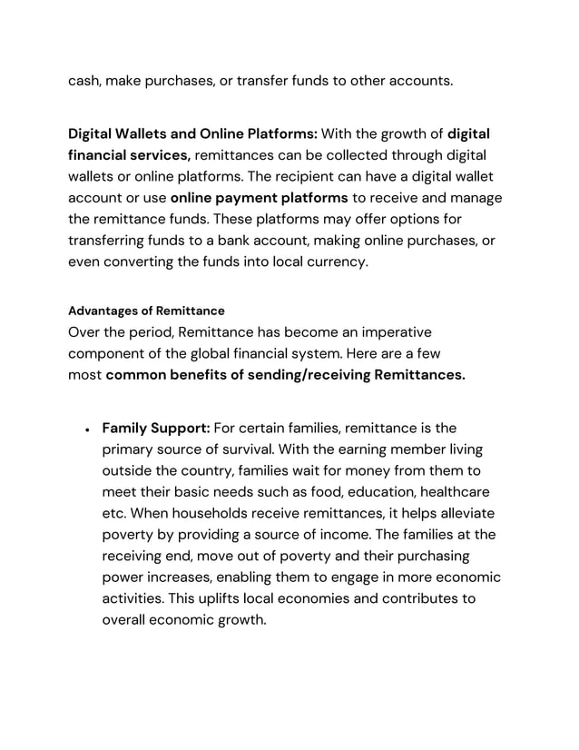 What is Remittance Transfer and How Does it Work to Empower Global ...