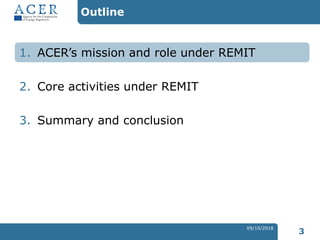 tew (09.10.18) - What is remit, wholesale market monitoring under remit ...