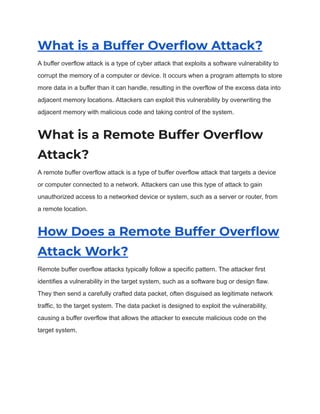 What is Remote Buffer Overflow Attack.pdf