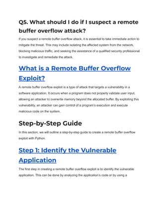 What is Remote Buffer Overflow Attack.pdf