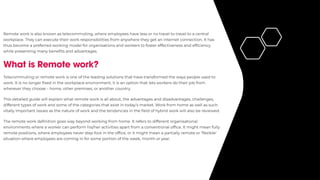What is Remote Working - Definition, Benefits, Types, & Challenges.pptx