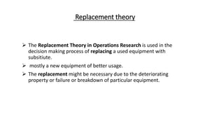 What is replacement theory | PPTX