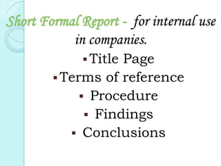 WHAT IS REPORT & WHY WRITE A REPORT | PDF
