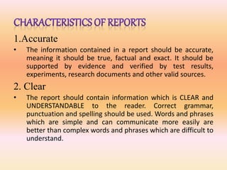 What is report | PPTX
