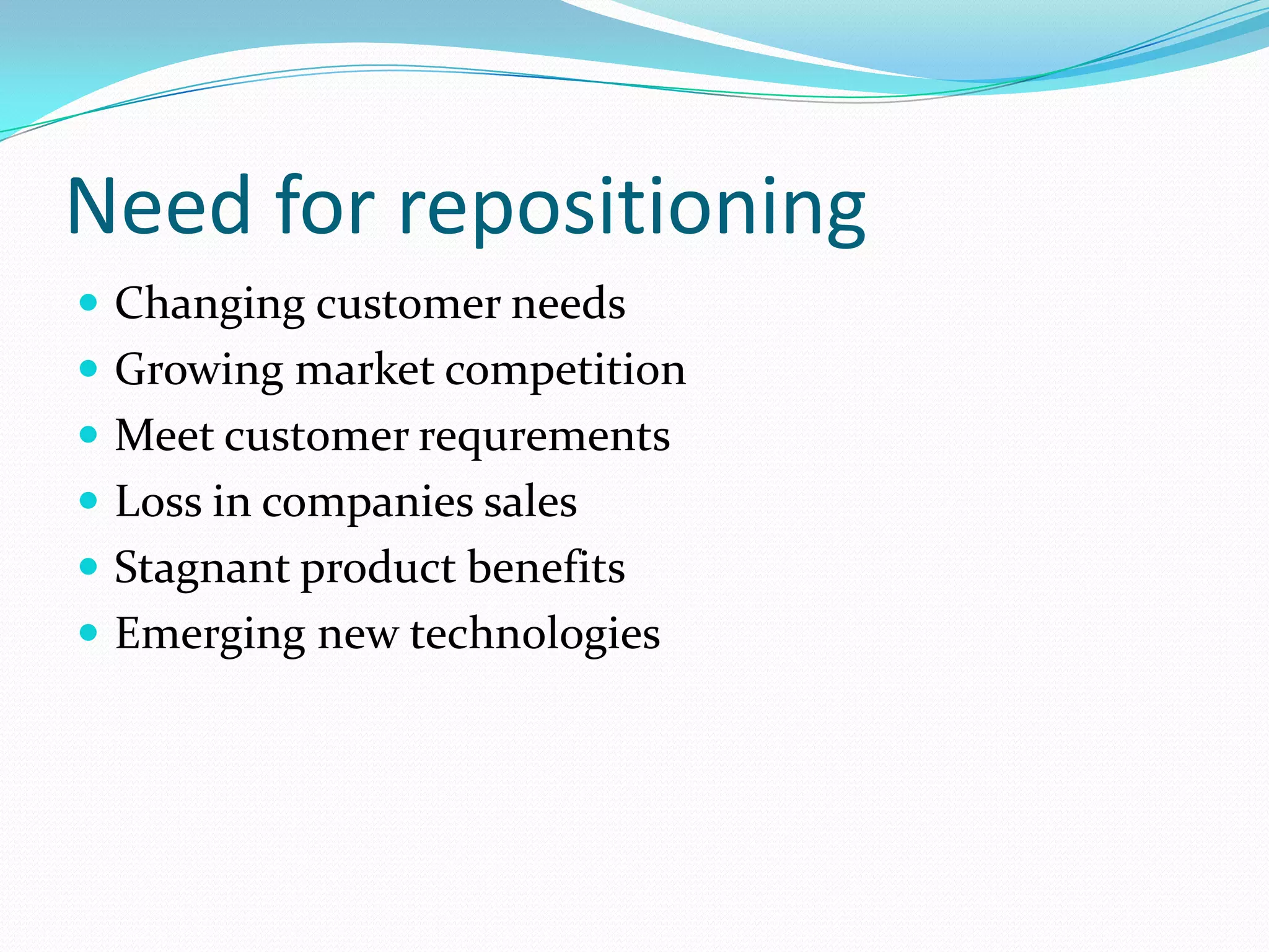 What is repositioning | PPTX