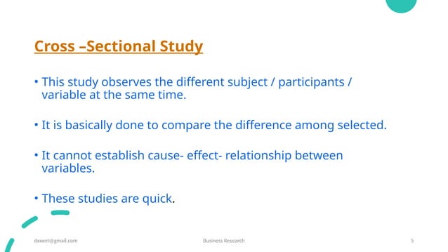 Research Design, Type, Longitudinal & Cross Sectional design.pptx