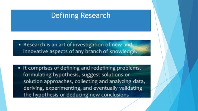 What is research how to find a research problem