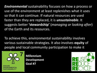 What is resource stewardship? | PPTX