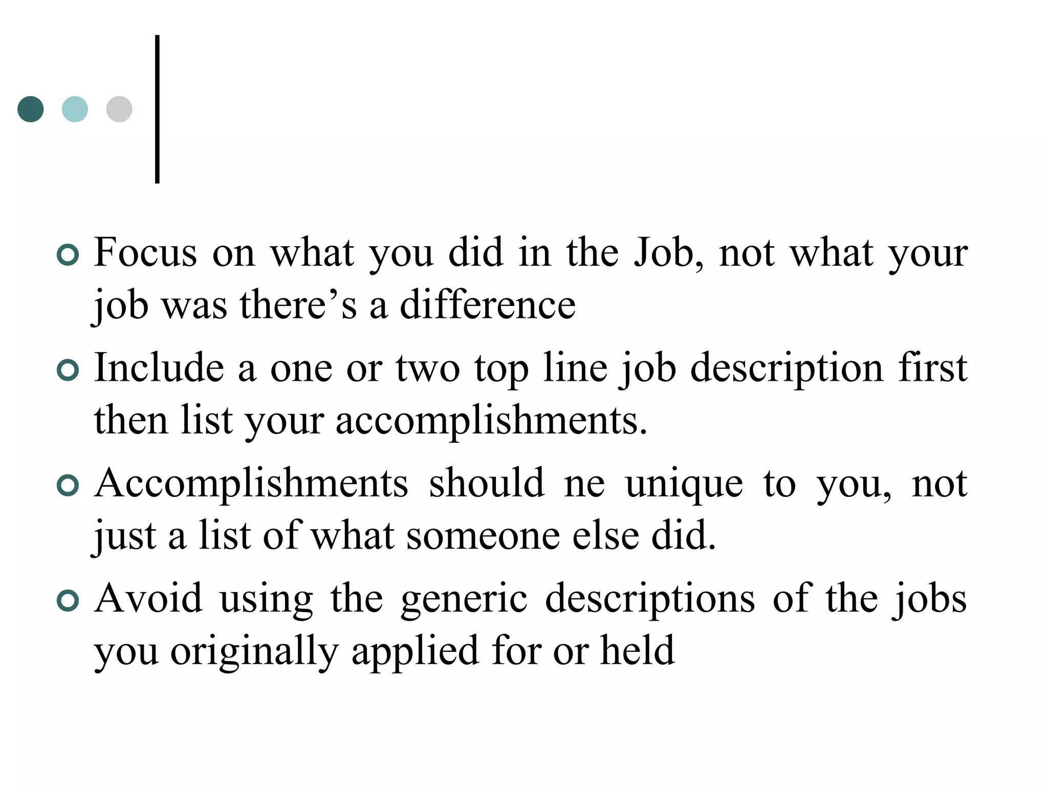 What is resume & Importance of Resume | PPTX