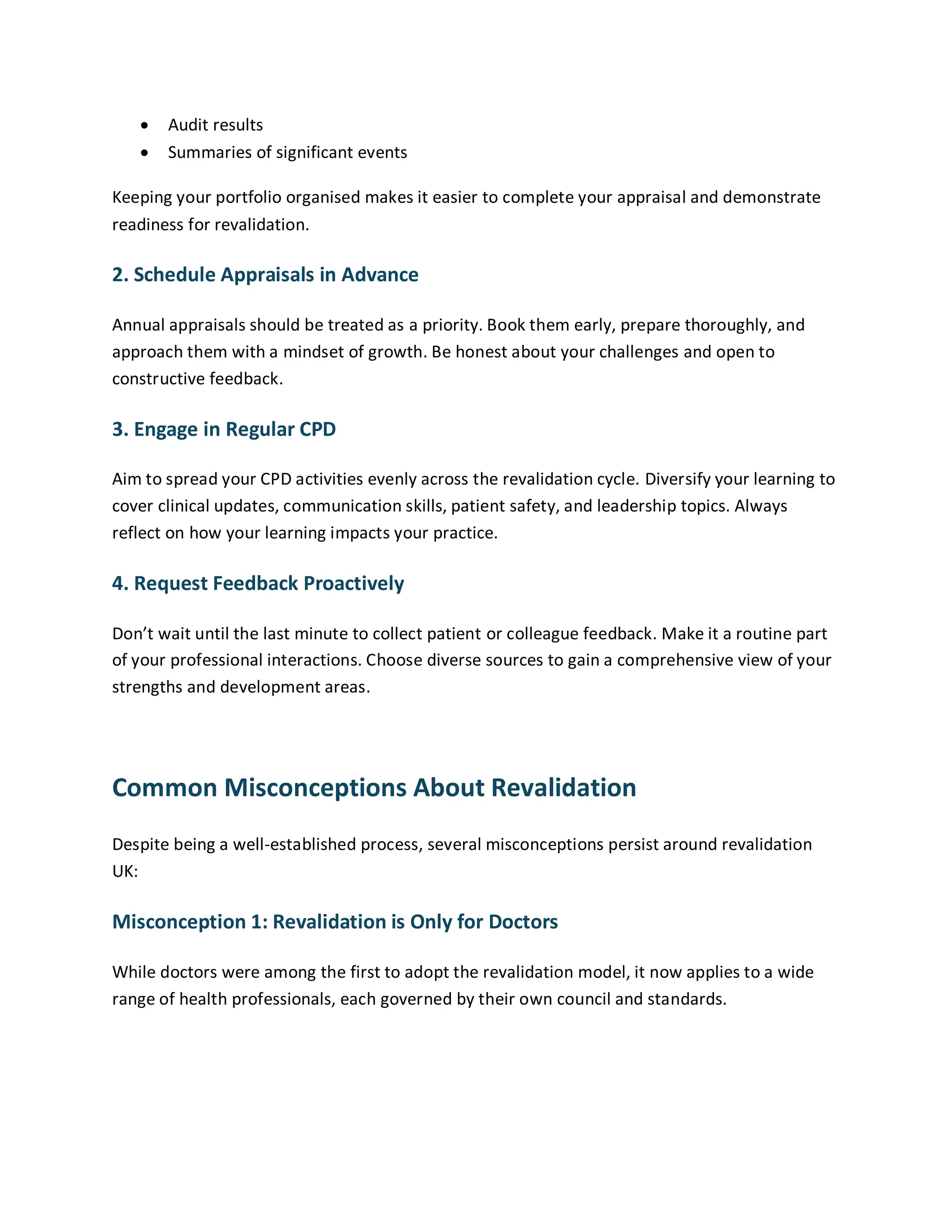 What is Revalidation in the UK A Complete Guide for Healthcare ...