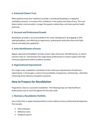 What is Revalidation in the UK A Complete Guide for Healthcare ...