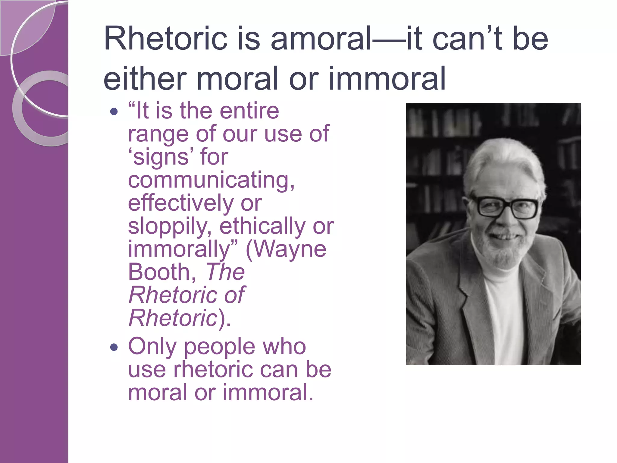 What is rhetoric | PPTX