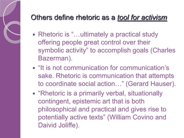 What is rhetoric | PPTX