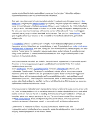 What is rheumatoid arthritis | DOCX | Bone and Joint Conditions ...