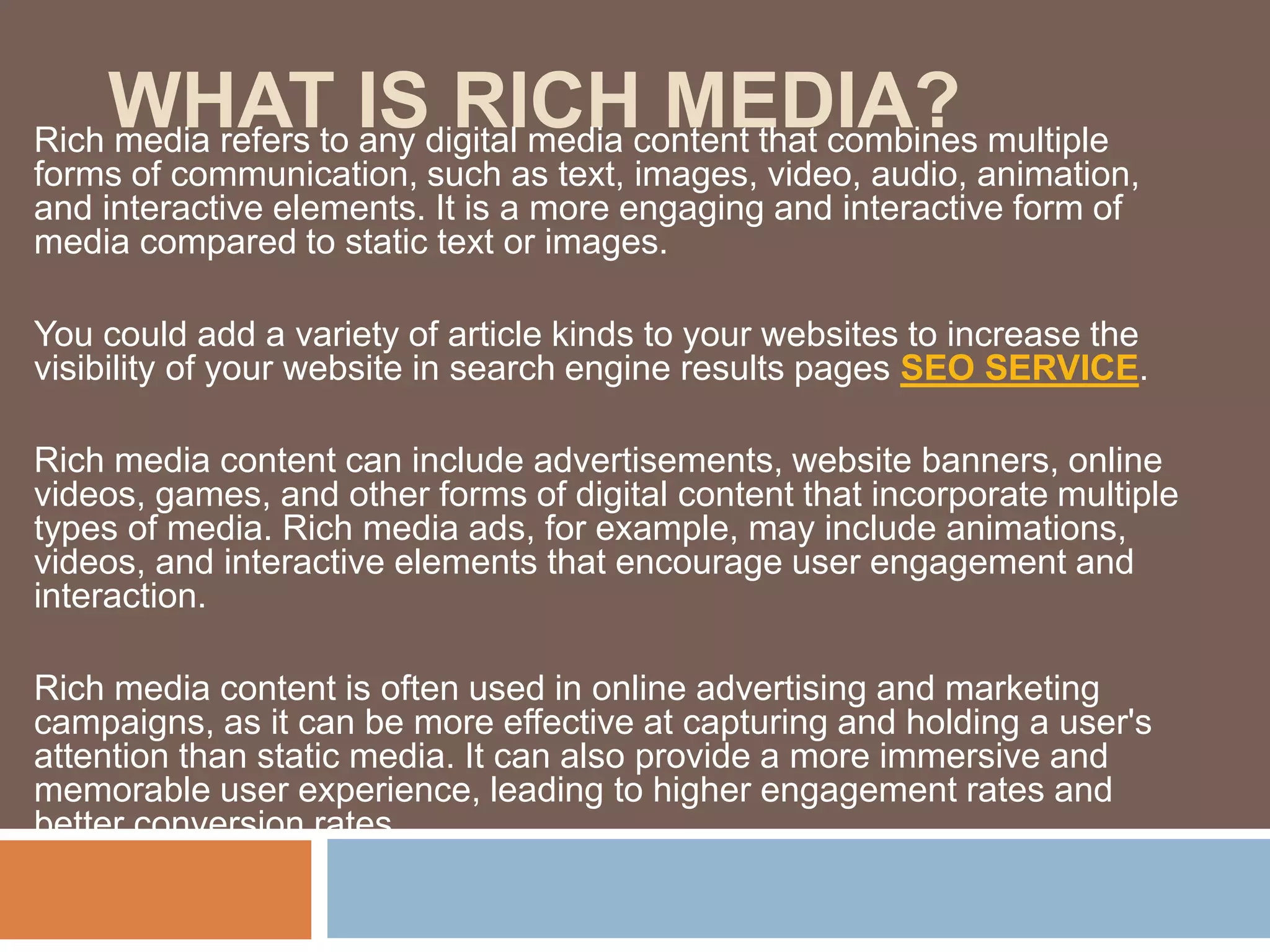 What is Rich Media.pptx