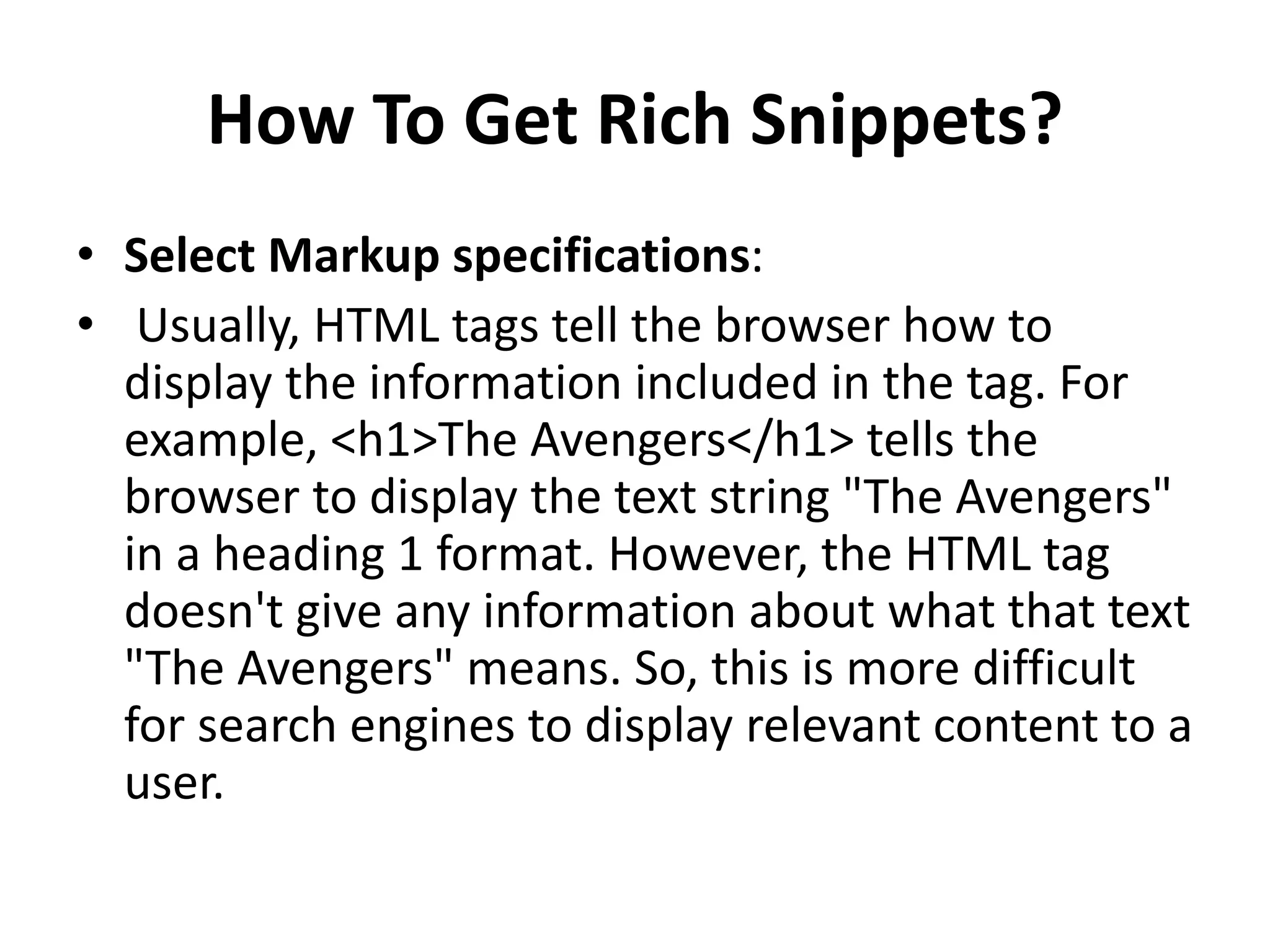 What Are Rich Snippets and How To Get Rich Snippets | PPTX