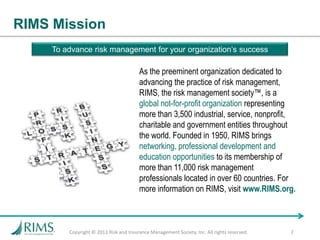 What is RIMS Doing? | PPT