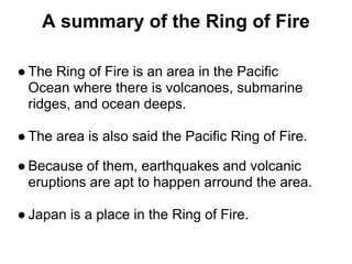 What is ring_of_fire_ | PPT