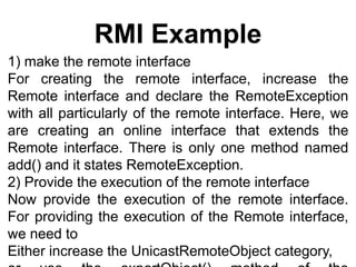 What is rmi? | PPT