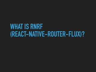 What is RNRF? | PDF