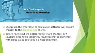 Introduction to Robotic Process Automation (rpa) and RPA Case Study | PPTX