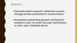 Introduction to Robotic Process Automation (rpa) and RPA Case Study | PPTX
