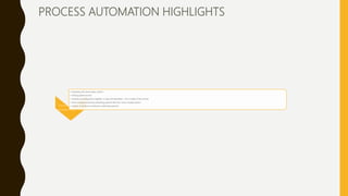 Introduction to Robotic Process Automation (rpa) and RPA Case Study | PPTX