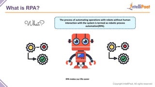 What is RPA? | PPTX