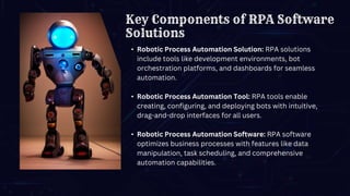 What is RPA Software and How Does It Work | PPT