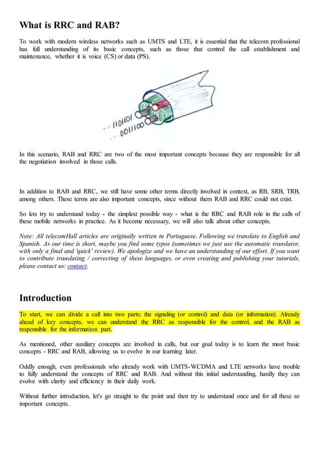 RRC Vs RAB | DOCX | Computer Networking | Computing