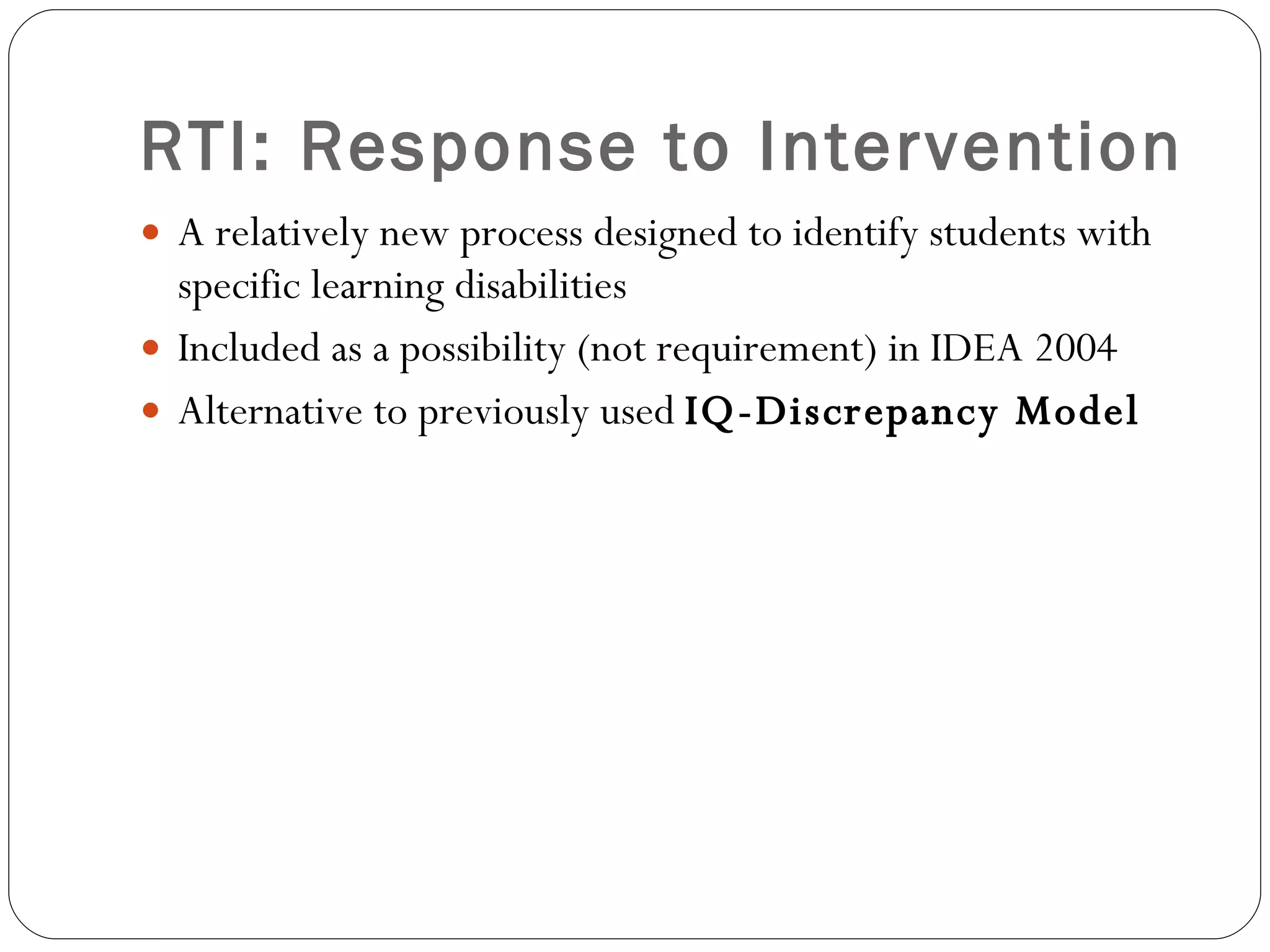 What is RTI? | PPT