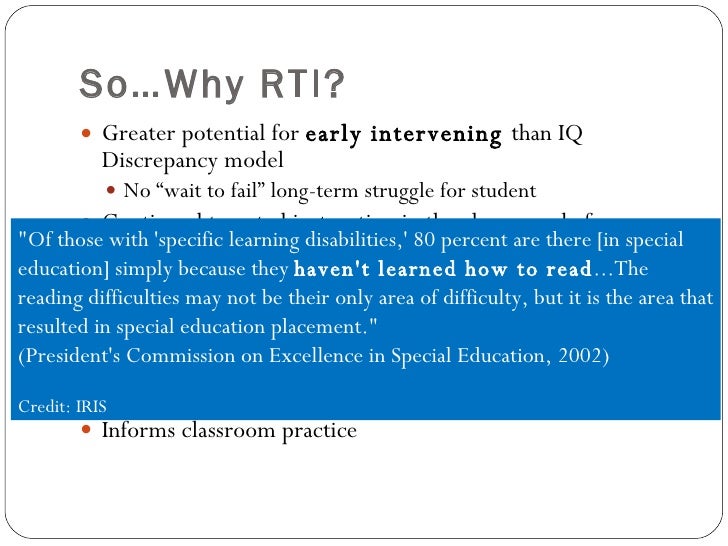 What is RTI?