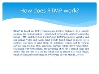 What is rtmp | PPTX