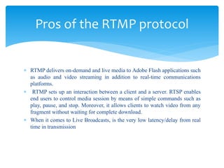 What is rtmp | PPTX