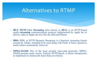 What is rtmp | PPTX
