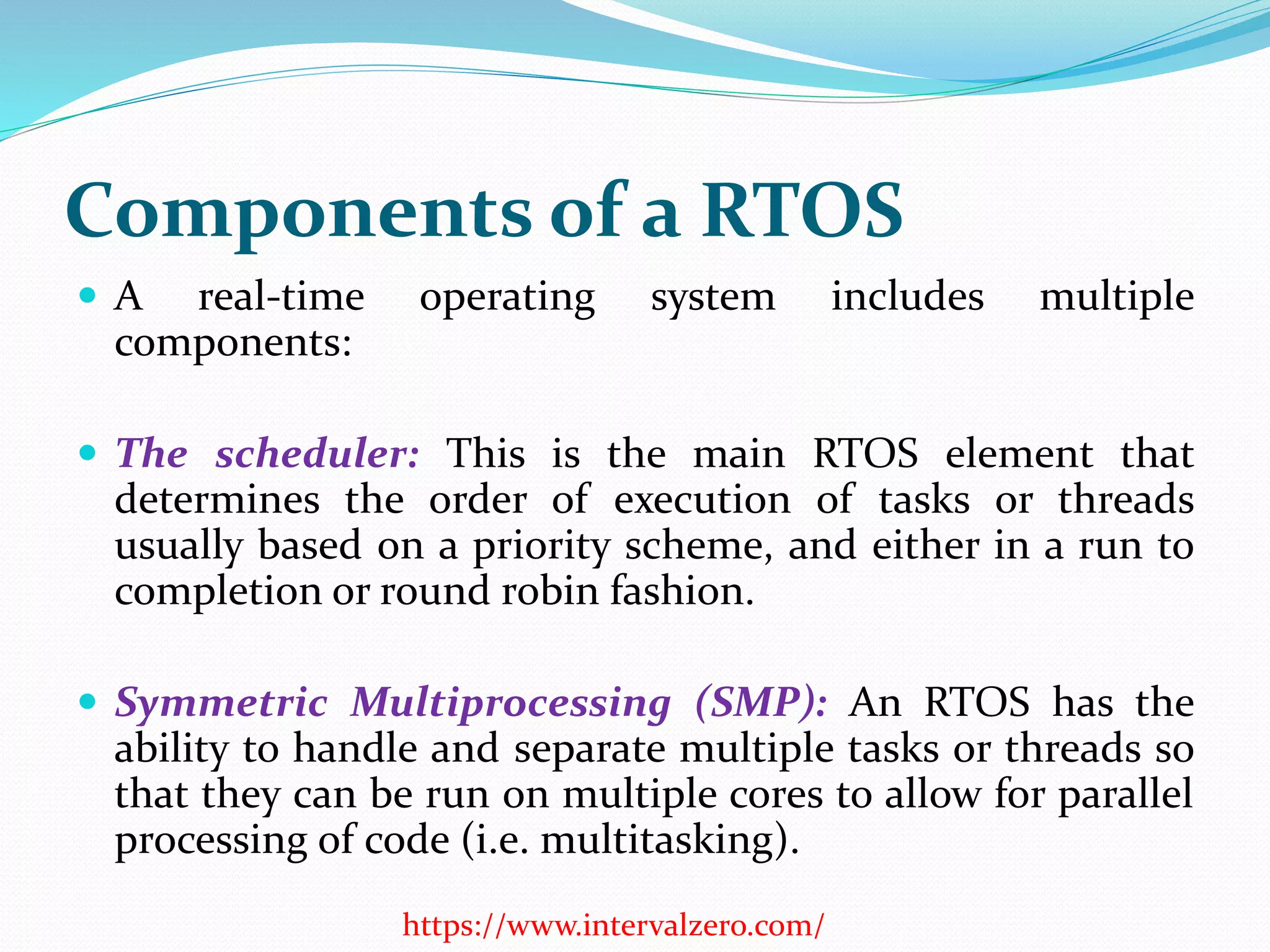 What is RTOS Step by Step Guide? | PPTX