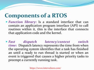 What is RTOS Step by Step Guide? | PPTX