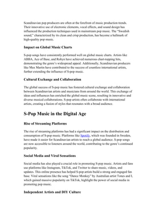 What is S-Pop Music Origins, Notable Artists and Influence.docx
